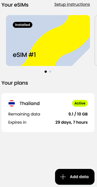 Can I top up an eSIM? – Saily Help Center