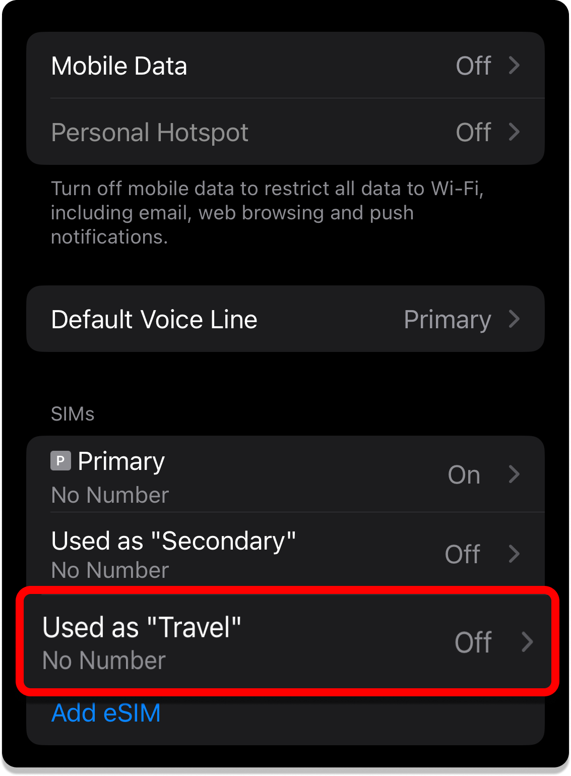 How to transfer Saily eSIM from iOS to another device – Saily Help Center